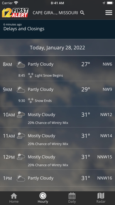 KFVS12 StormTeam Weather for iOS (iPhone/iPad) - Free Download at AppPure
