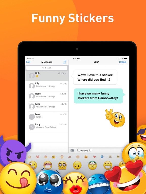 New Emoji & Fonts - RainbowKey for iOS (iPhone/iPad/iPod touch) - Free ...