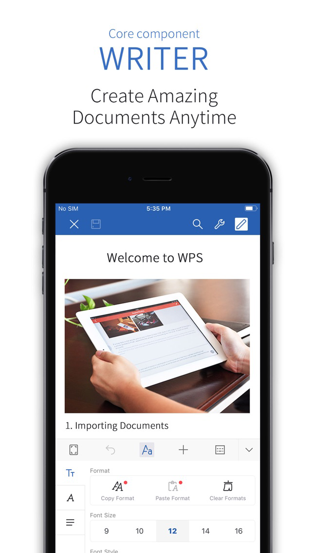 WPS Office for iOS (iPhone/iPad) - Free Download at AppPure