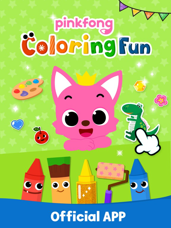 Pinkfong Coloring Fun for iOS (iPhone/iPad/iPod touch) - Free Download ...