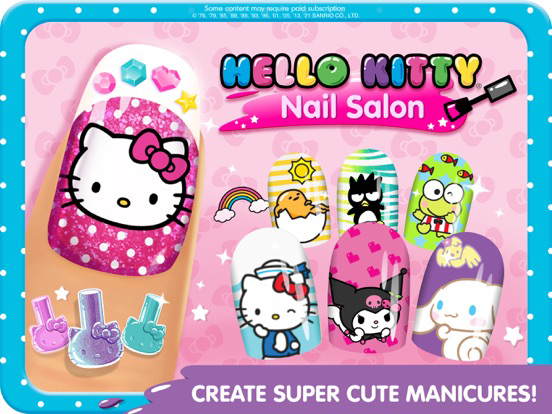 Hello Kitty Nail Salon for iOS (iPhone/iPad/iPod touch) - Free Download at AppPure