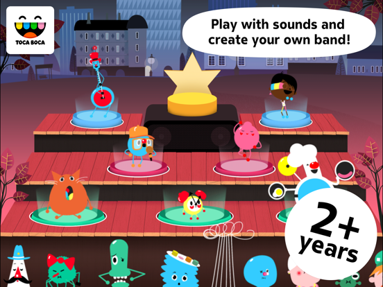 Toca Band for iOS (iPhone/iPad/iPod touch) Latest Version at $4.99 on ...