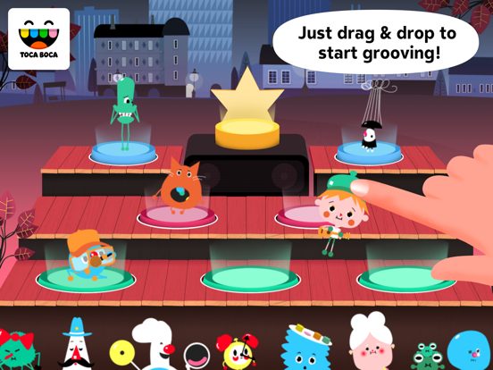 Toca Band for iOS (iPhone/iPad/iPod touch) Latest Version at $4.99 on ...
