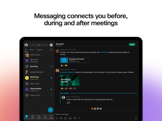 Webex for iOS (iPhone/iPad) - Free Download at AppPure