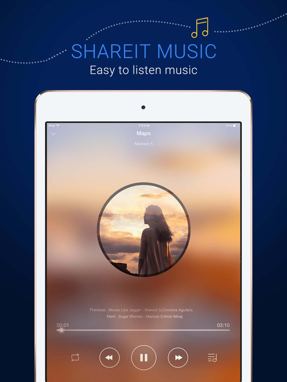 SHAREit Pro for iOS (iPhone/iPad) Latest Version at $2.99 on AppPure