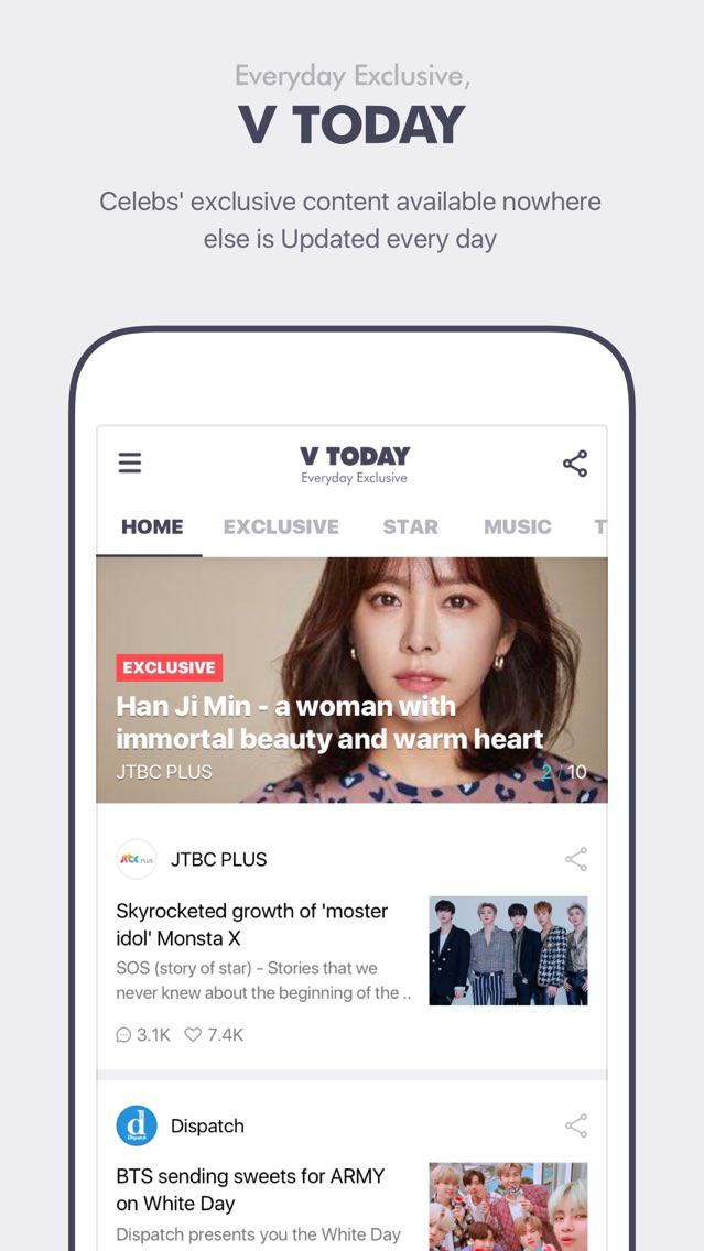 V LIVE :App for stars and fans for iOS (iPhone/iPad) - Free Download at ...