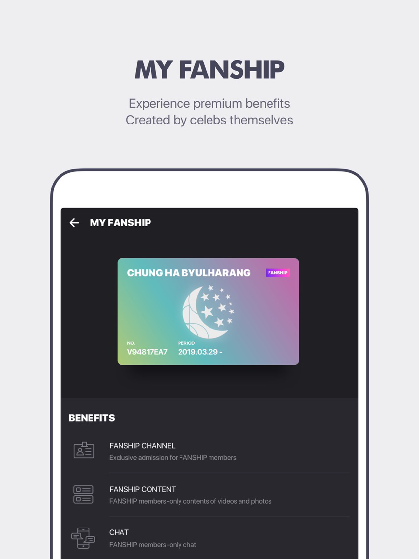 V LIVE :App for stars and fans for iOS (iPhone/iPad) - Free Download at ...