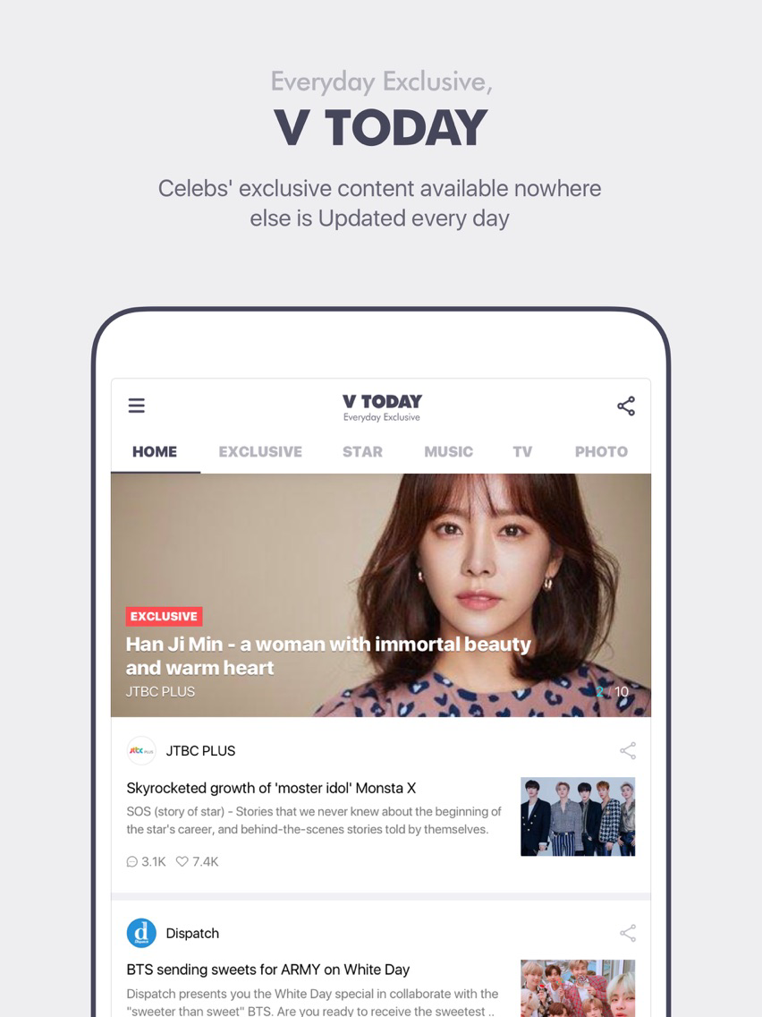 V LIVE :App for stars and fans for iOS (iPhone/iPad) - Free Download at ...
