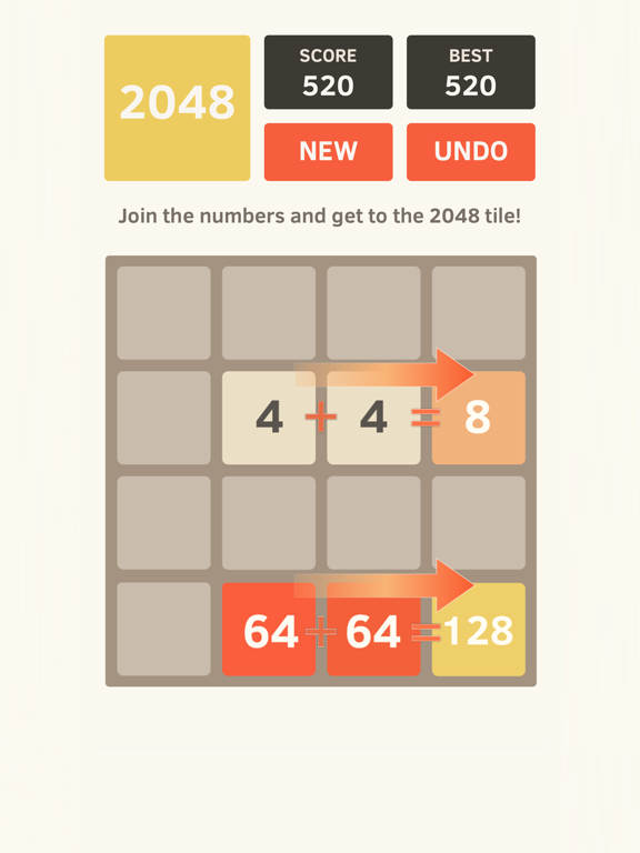2048 by Gabriele Cirulli for iOS (iPhone/iPad/iPod touch) - Free ...