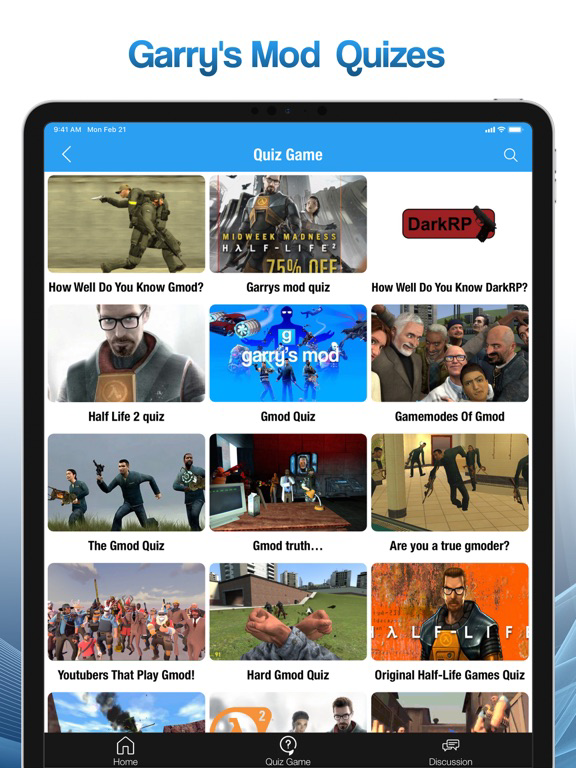 GMOD quiz for Garry's mod لنظام iOS (iPhone/iPad/iPod touch) - قم ...