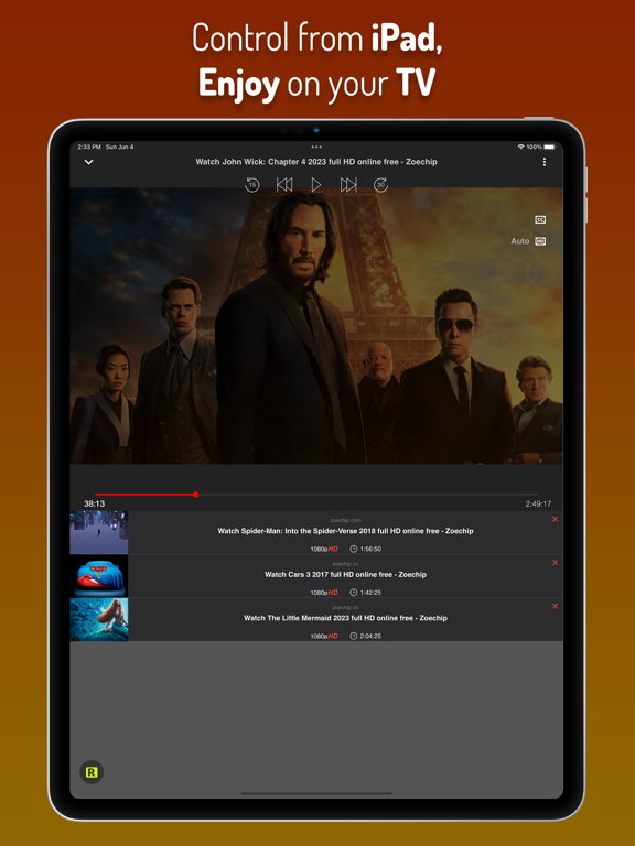 Cast Web Videos to TV - iWebTV for iOS (iPhone/iPad/Apple TV) - Free ...
