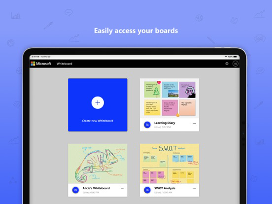 Microsoft Whiteboard for iOS (iPhone/iPad) - Free Download at AppPure