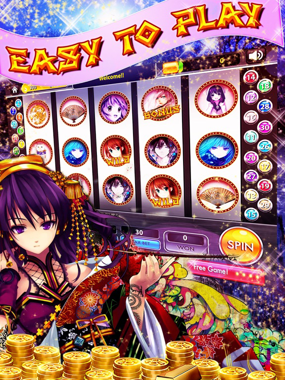Anime Slots Free Casino 777 Slot Machines HD Games for iOS (iPhone/iPad ...