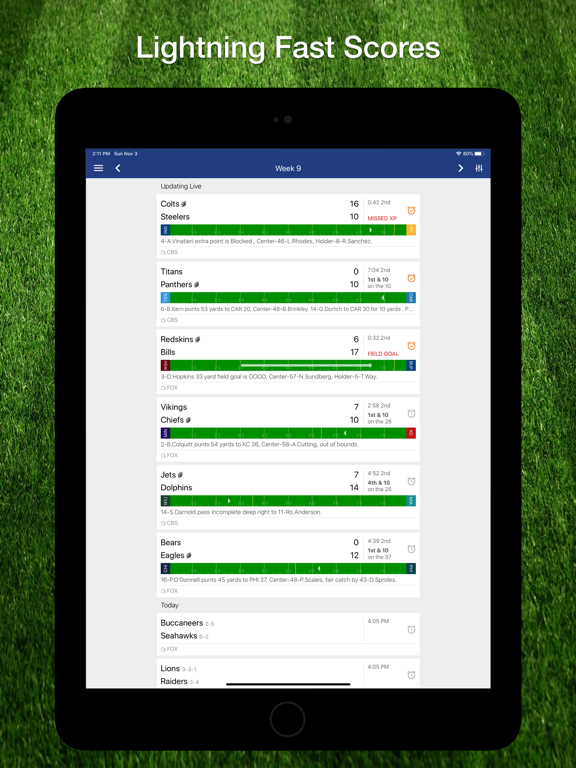 Scores App: For NFL Football for iOS (iPhone/iPad/iPod touch) - Free ...