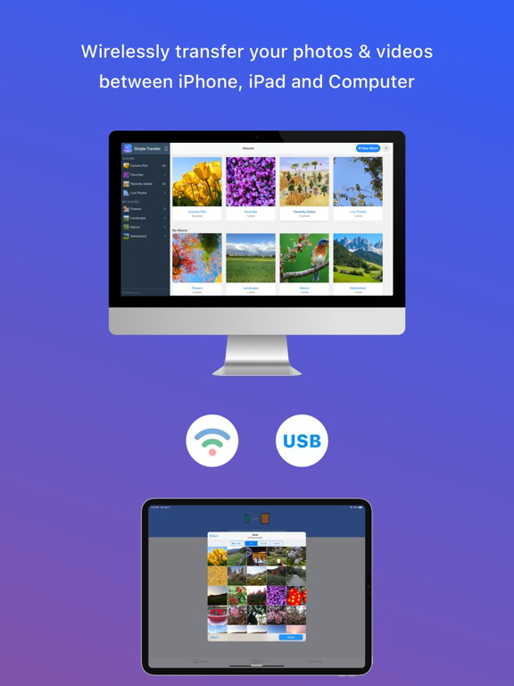Simple Transfer - Photo+Video for iOS (iPhone/iPad/iPod touch) - Free ...
