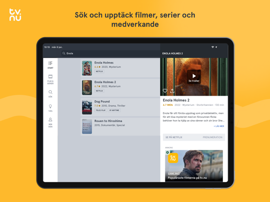 tv.nu: Streaming- & TV-guide for iOS (iPhone/iPad/iPod touch) - Free ...