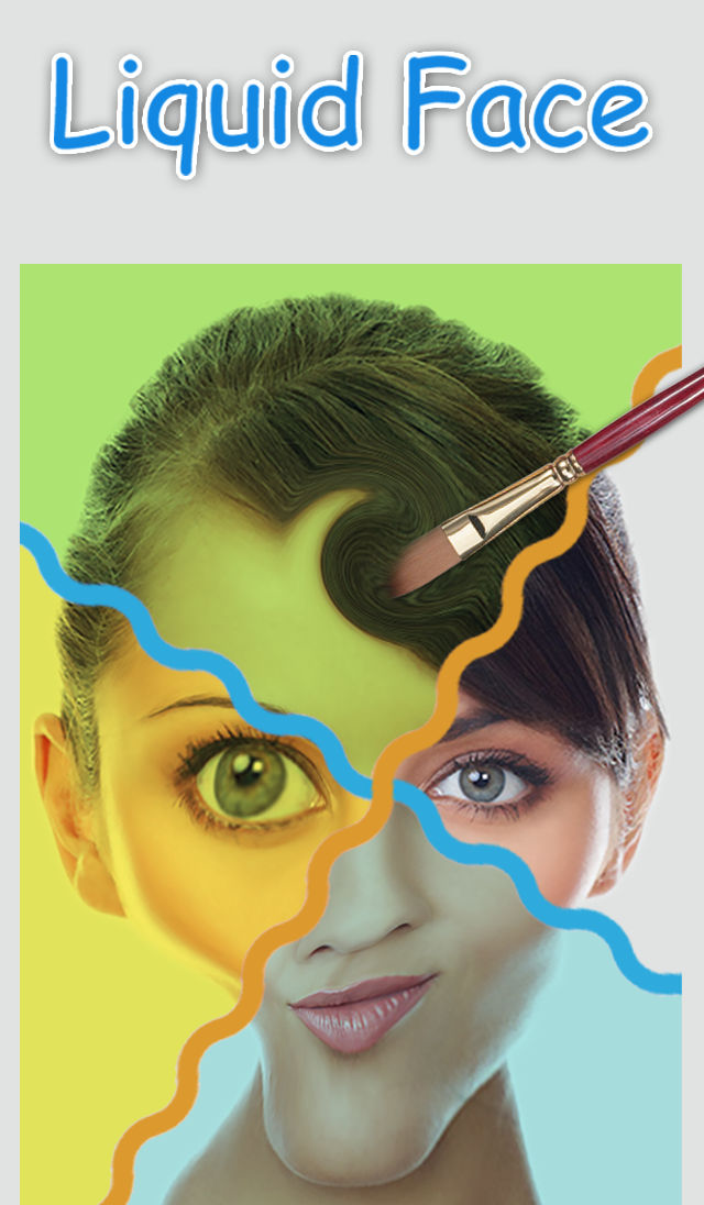 Liquid Face , Comic Face Effects , distort - Funny Photo Warp, Deform ...