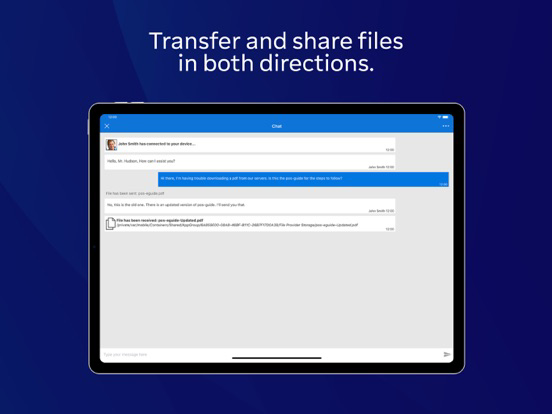 TeamViewer QuickSupport for iOS (iPhone/iPad/iPod touch) - Free ...