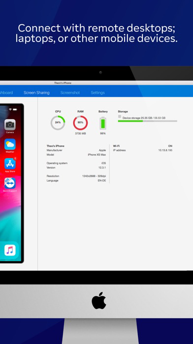 TeamViewer QuickSupport for iOS (iPhone) - Free Download at AppPure