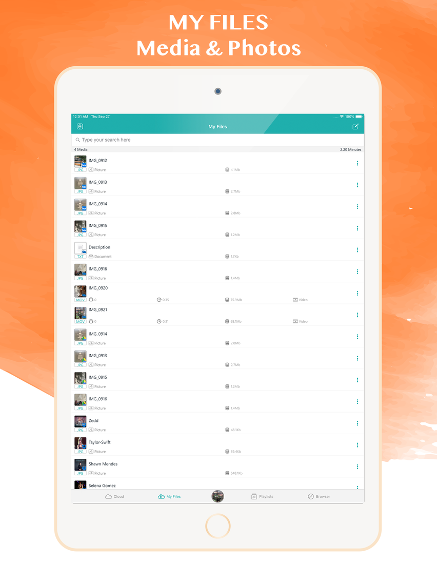 MyMedia-File Manager & Browser for iOS (iPhone/iPad) - Free Download at ...