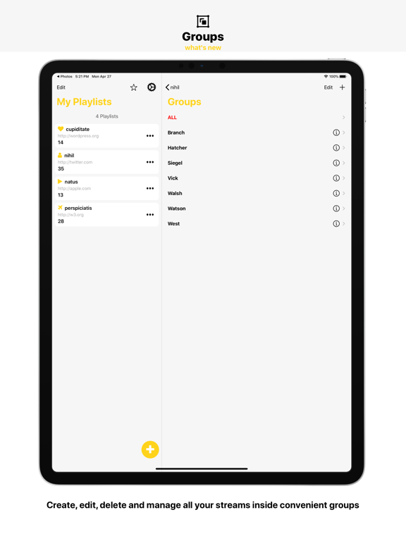 Cloud Stream IPTV Player for iOS (iPhone/iPad/Apple TV/iPod touch ...