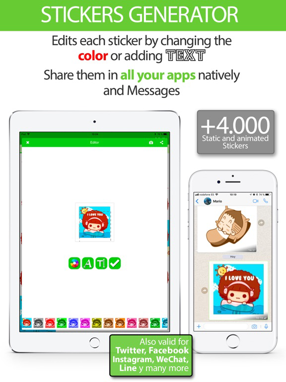 Sticker Emoticons Generator for iOS (iPhone/iPad/iPod touch) - Free ...