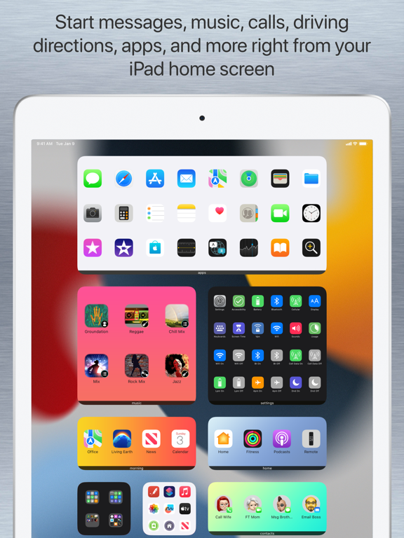 Launcher with Multiple Widgets for iOS (iPhone/iPad/Apple Watch) - Free ...
