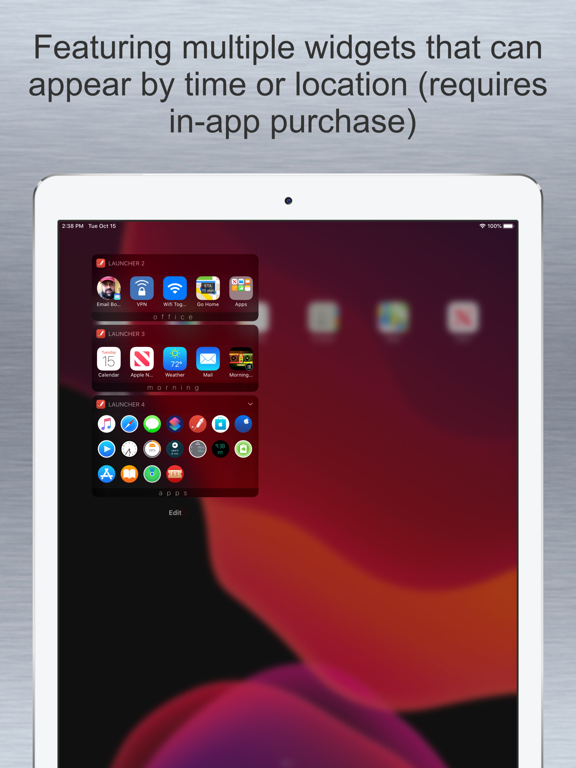 Launcher with Multiple Widgets for iOS (iPhone/iPad/Apple Watch) - Free ...