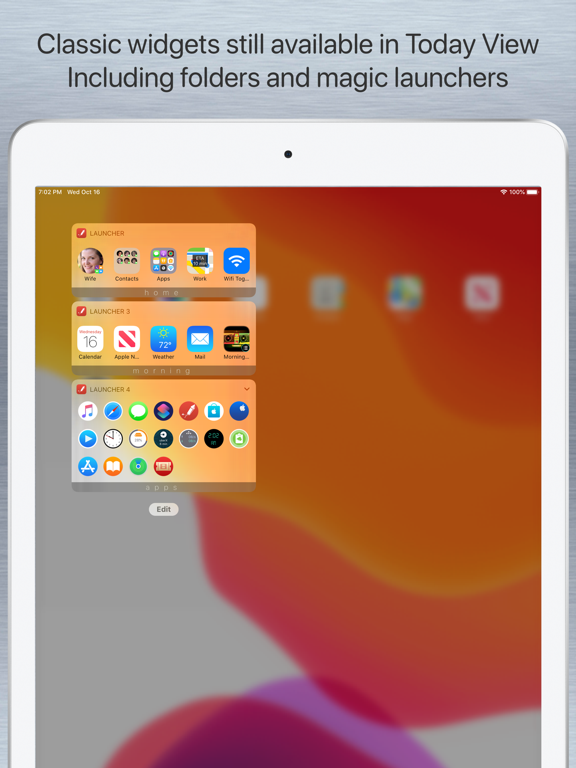 Launcher with Multiple Widgets for iOS (iPhone/iPad/Apple Watch) - Free ... Launcher with Multiple Widgets for iOS (iPhone/iPad/Apple Watch) - Free ...