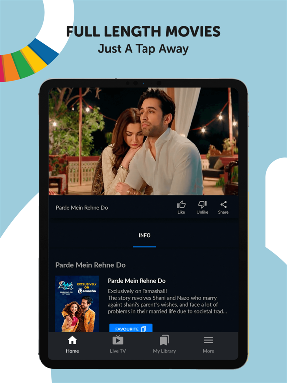 Tamasha: Live TV, Movie, Drama for iOS (iPhone/iPad) - Free Download at ...