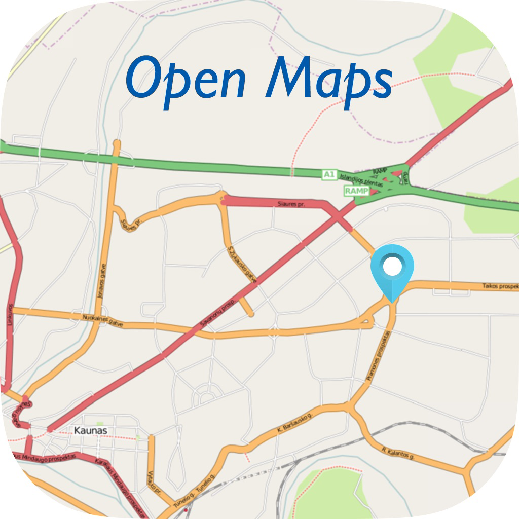 Free Maps - for Open Street Maps for iOS (iPhone) - Free Download at ...