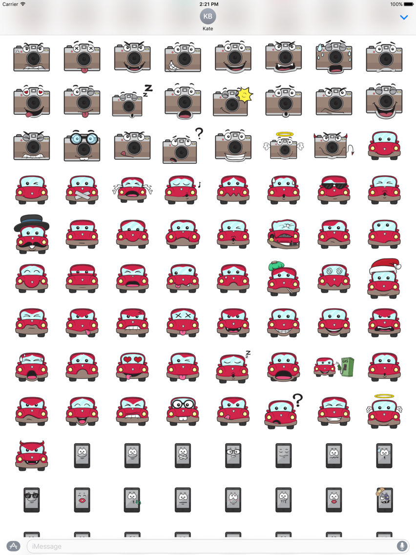 Mega Emoji Pack Stickers - 600+ Stickers for iOS (iPhone/iPad) Latest ...