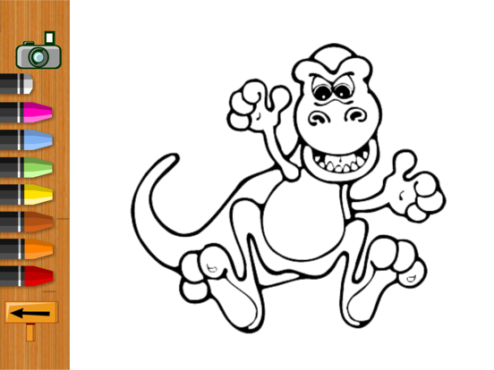 Dinosaur Colouring Games for iOS (iPhone/iPad/iPod touch) - Free ...