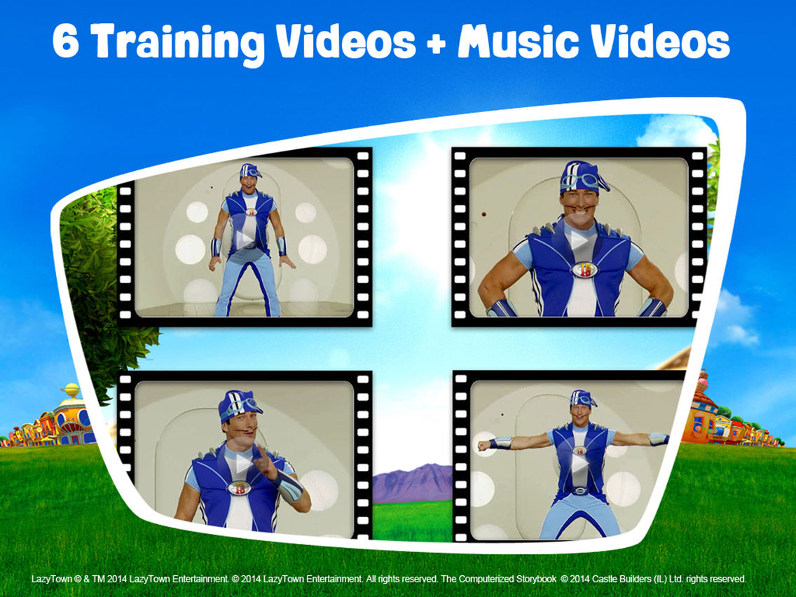 LazyTown's Adventures LITE – Little Pink Riding Hood Video Storybook ...