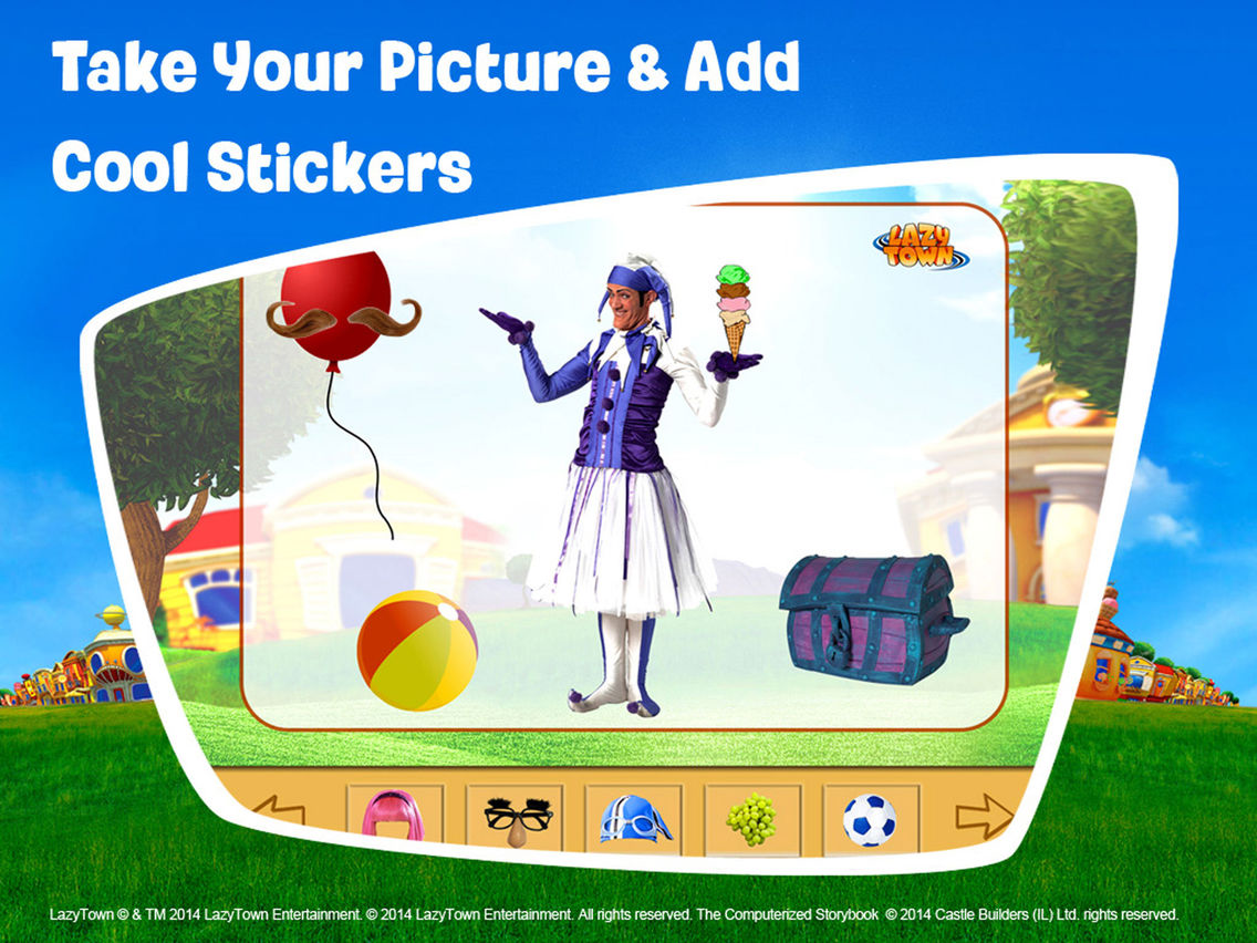 LazyTown's Adventures LITE – Little Pink Riding Hood Video Storybook ...