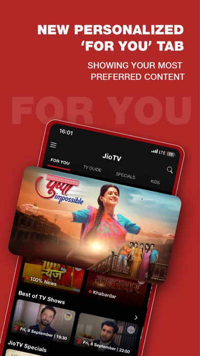 JioTV-Live TV & Catch-Up for iOS (iPhone/iPad) - Free Download at AppPure