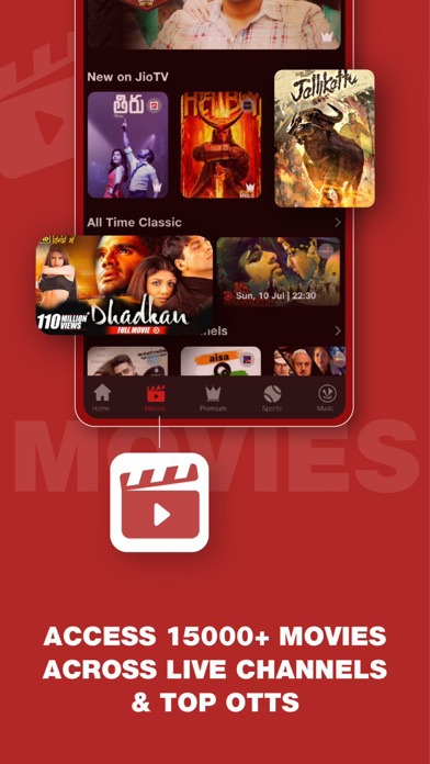 JioTV-Live TV & Catch-Up for iOS (iPhone/iPad/Apple Vision/iPod touch ...