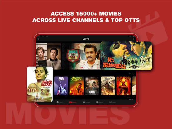 JioTV-Live TV & Catch-Up for iOS (iPhone/iPad) - Free Download at AppPure