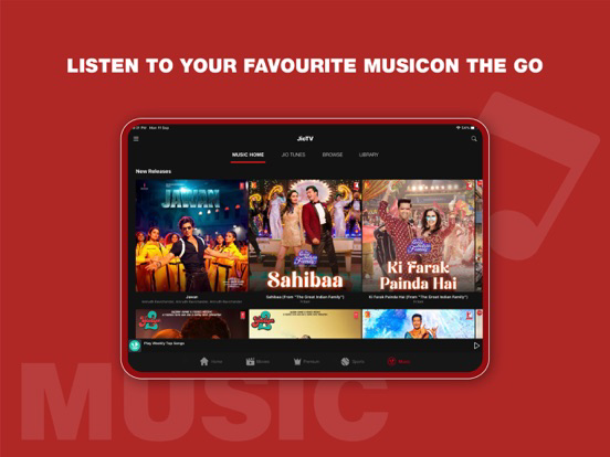 JioTV-Live TV & Catch-Up for iOS (iPhone/iPad/Apple Vision/iPod touch ...