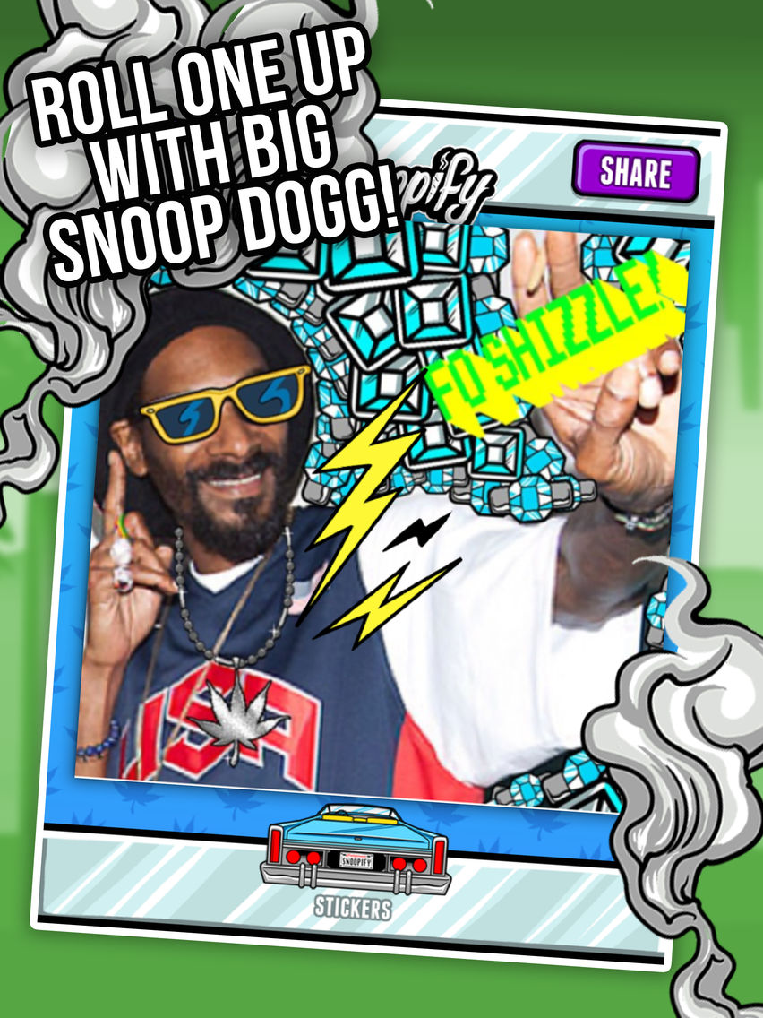 Snoop Dogg's Snoopify Mobile Photo App! for iOS (iPhone/iPad) - Free ...