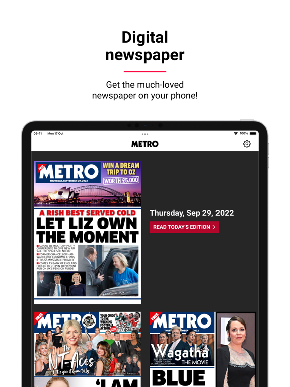 Metro: World and UK news app for iOS (iPhone/iPad) - Free Download at ...