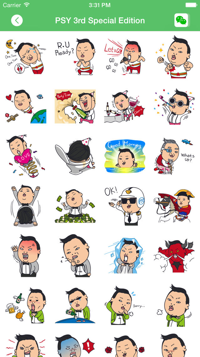 WeSticker - Sticker & Emoji & Emoticon & Chat Icon for WeChat/Weixin ...