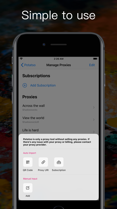 Potatso for iOS (iPhone/iPad) - Free Download at AppPure