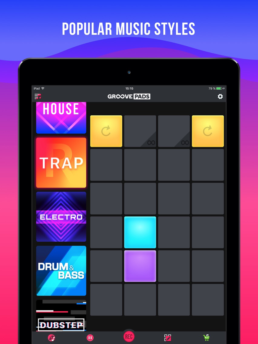 Groove Pads for iOS (iPhone/iPad) - Free Download at AppPure