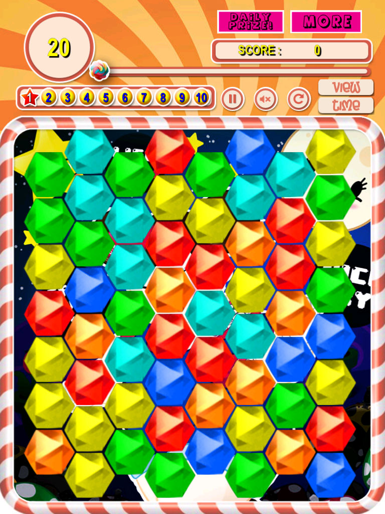 Candy Magic: Sweet Hexa and Diamonds of Puzzle FREE for iOS (iPhone ...