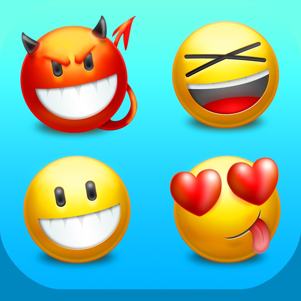 Animated 3D Emoji Free - New Animated Emojis & Emoticons Art Keyboard ...