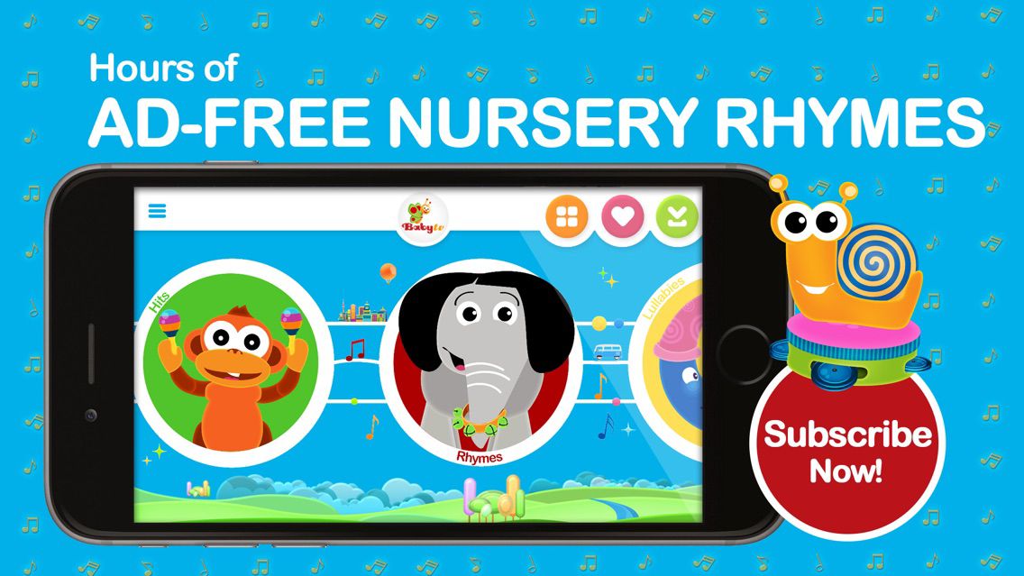 BabyTV Music – Songs & Rhymes for iOS (iPhone/iPad) - Free Download at ...