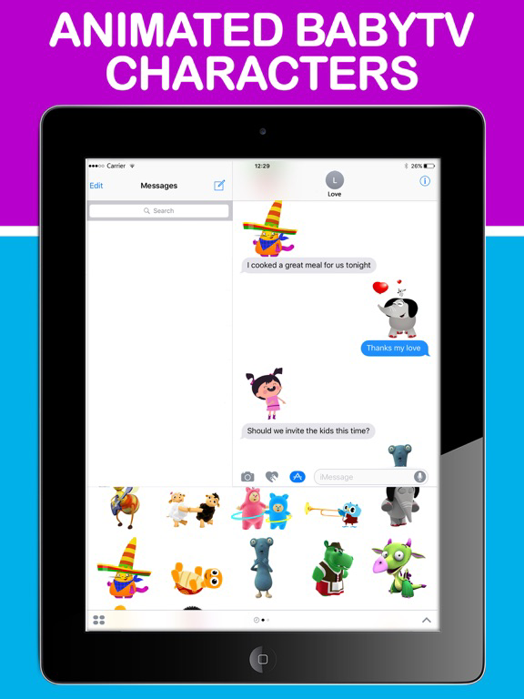 BabyTV Stickers for iOS (iPhone/iPad/iPod touch) - Free Download at AppPure