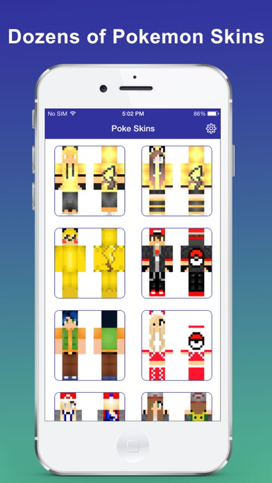Poke Skins for Minecraft - pokemon Go edition Free for iOS (iPhone/iPad ...