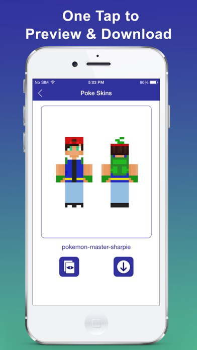 Poke Skins for Minecraft - pokemon Go edition Free for iOS (iPhone/iPad ...